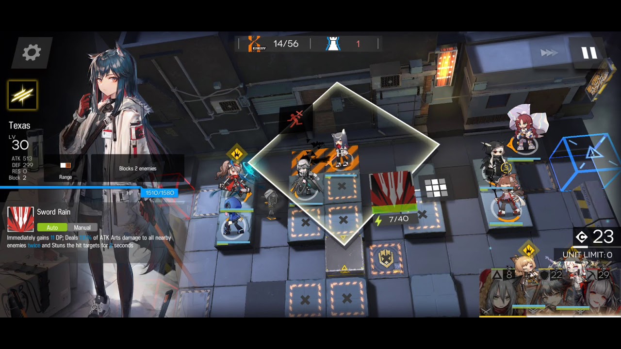 Arknights Contingency Contract Operation Blade Day 3 Lungmen New Street ...