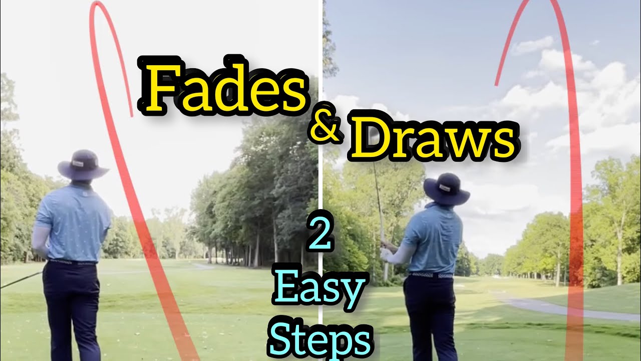 How to hit FADES and DRAWS. 2 easy steps! Neutralize BAD habits ...