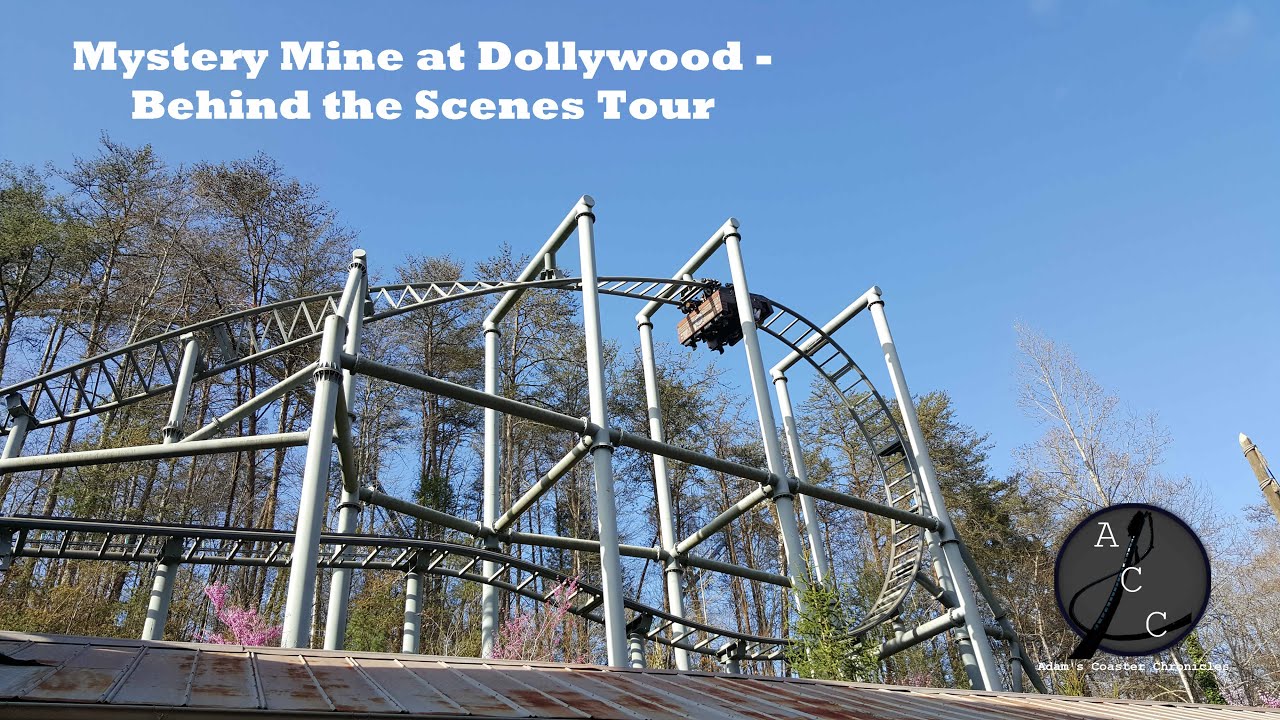 Mystery Mine at Dollywood Behind the Scenes Tour - YouTube
