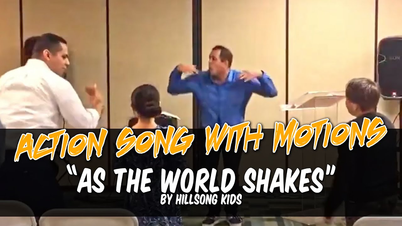 Action Songs w/ Tyler Hodge - Hillsong Kids - As the World Shakes - YouTube