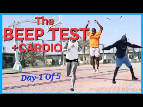 BEEP TEST + BODYWEIGHT CARDIO Day 1 Of 5 - YouTube