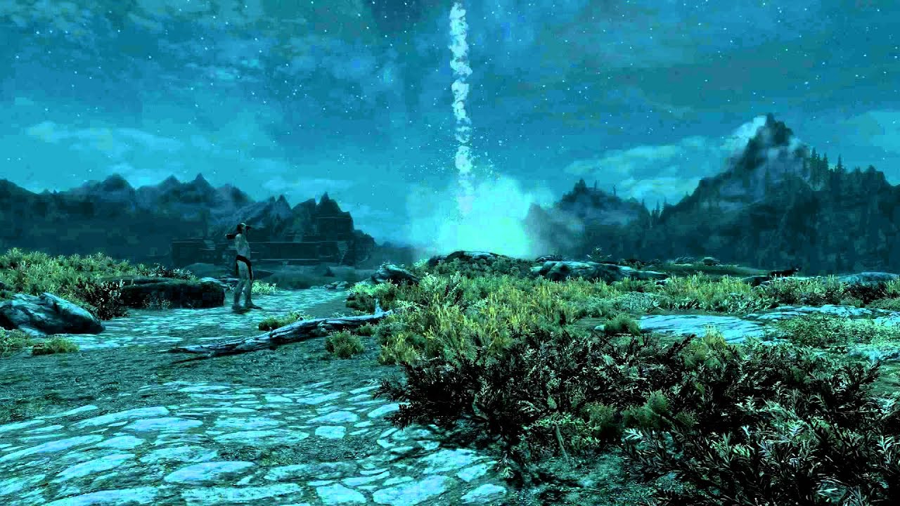 Skyrim: The space core arrives - YouTube
