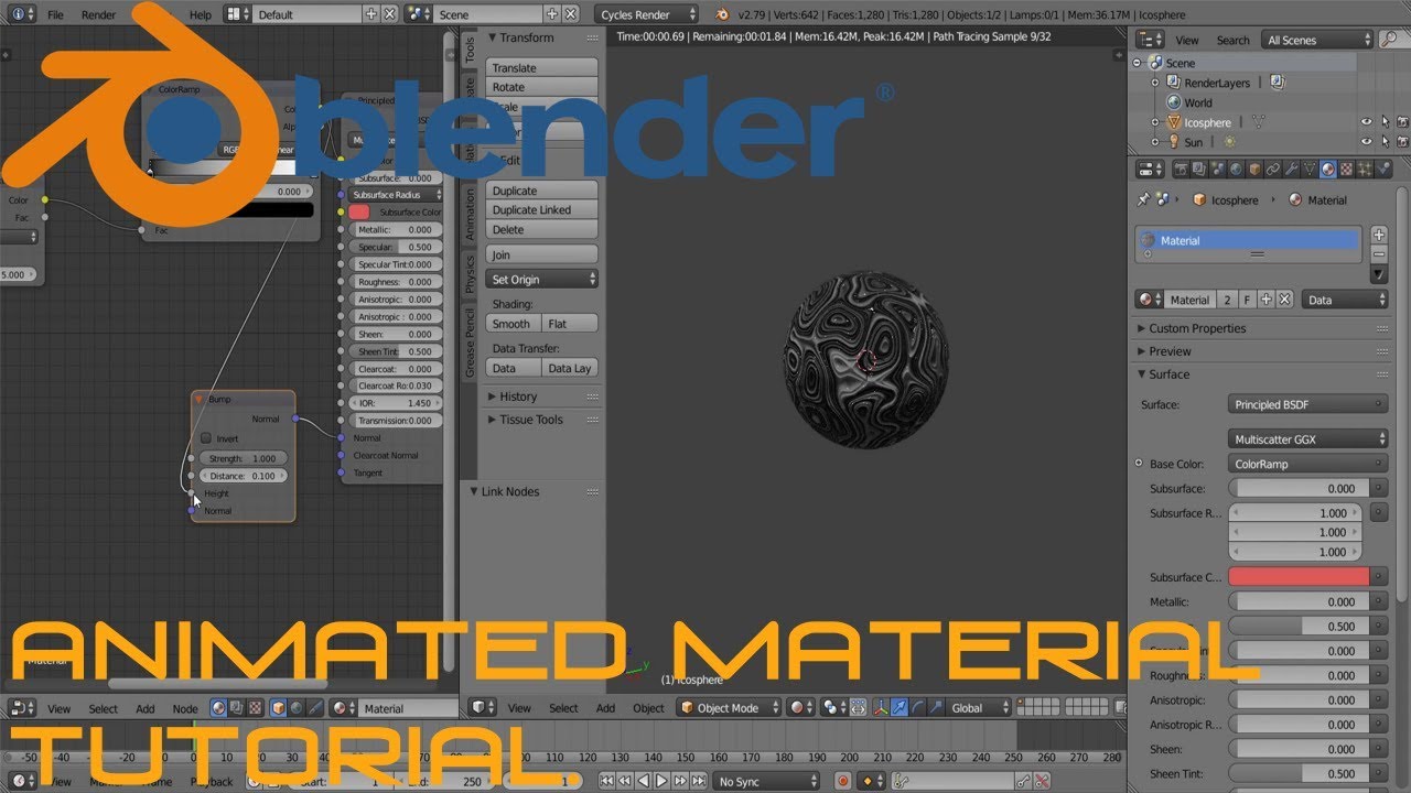 Animated Material Tutorial. - YouTube