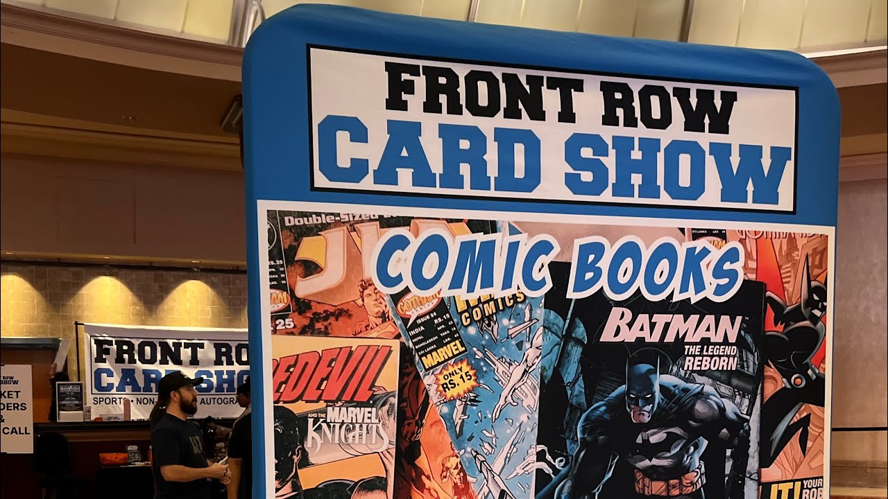 Hunting for Comic Book Keys at Front Row Card Show | winner of Giveaway ...