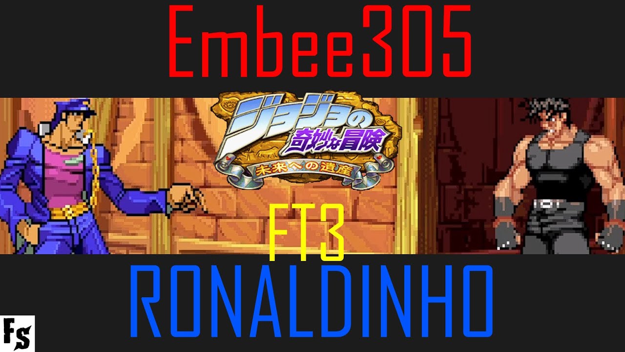 JJBA: Heritage for the Future - Embee305 vs R0NALDINH0 (Fightcade FT3 ...