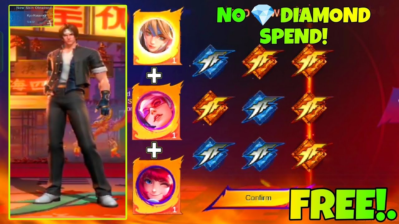 I GOT VALIR KYO KUSANAGI & 3 EPIC SKIN'S ON KOF 97 EVENTS WITHOUT ...