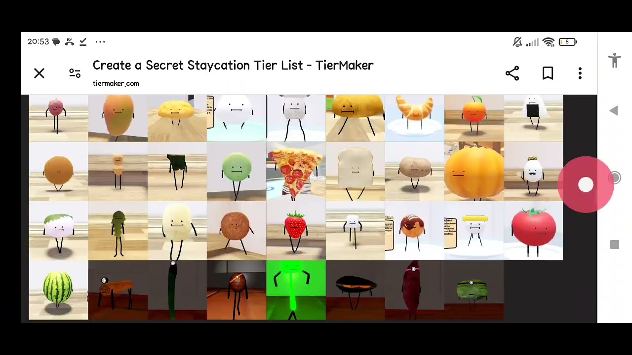 Secret staycation dark tier list - YouTube