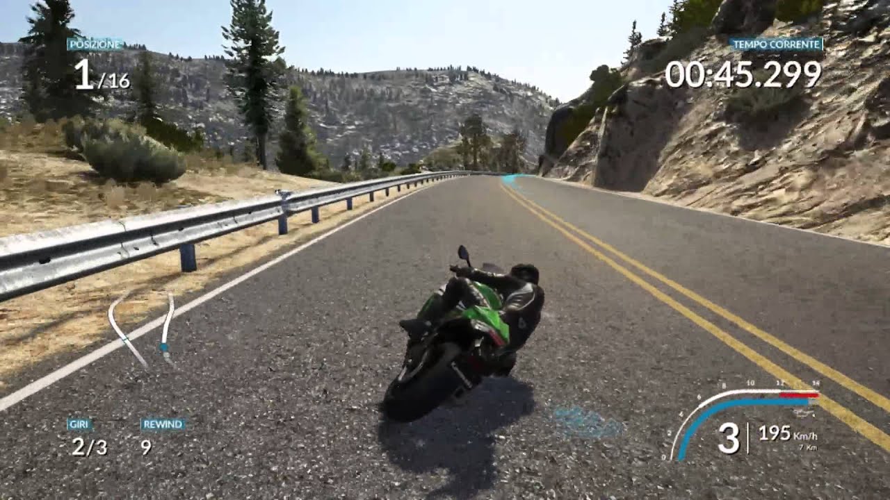 Ride Demo Gameplay ITA Max Setting Pc - YouTube