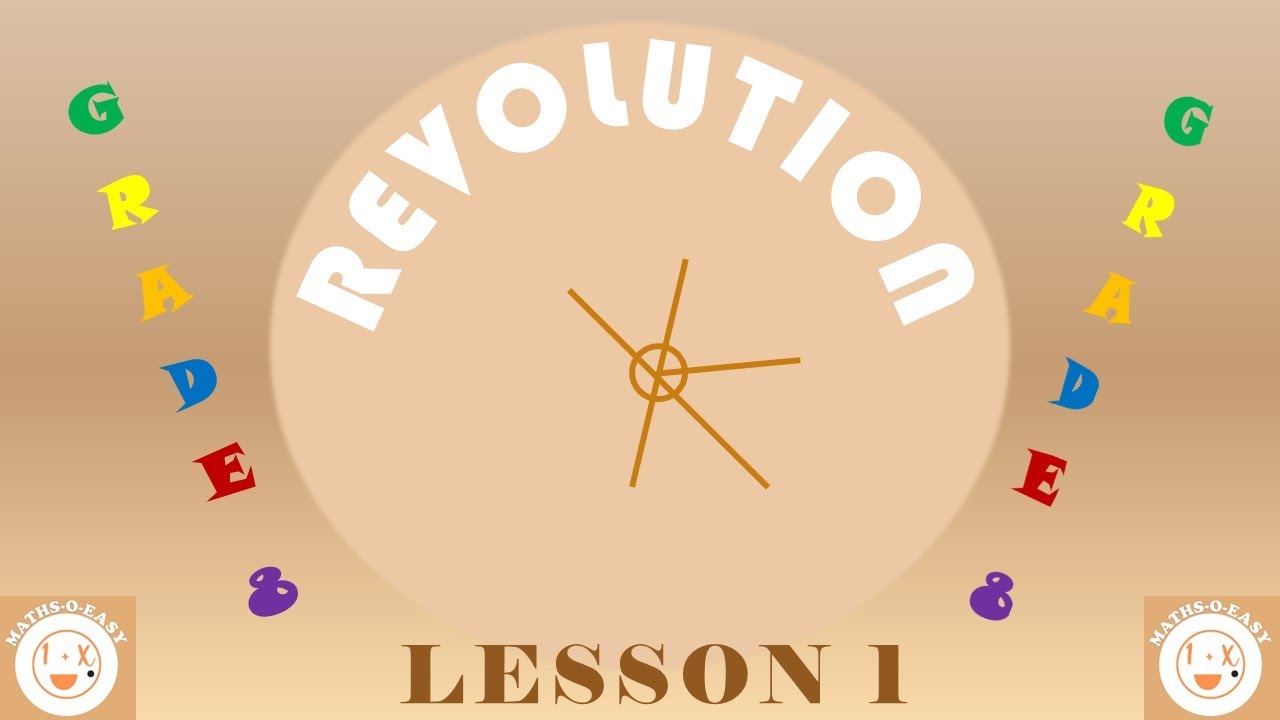 Grade 8, Geometry, Angles in a Revolution, Angles Around a Point - YouTube
