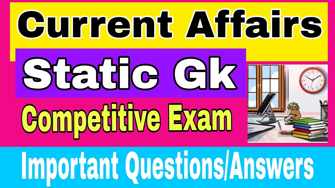 Current Affairs/Gk V-1 || Important GK #gk #currentaffairs - YouTube