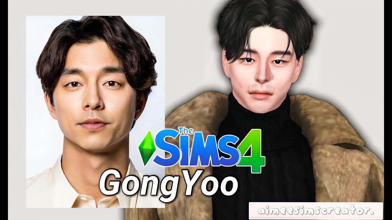 💖THESIMS4 #แจกตัวละคร 'Ref : GongYoo ️VersionSims| Sample Sims in Cas ...