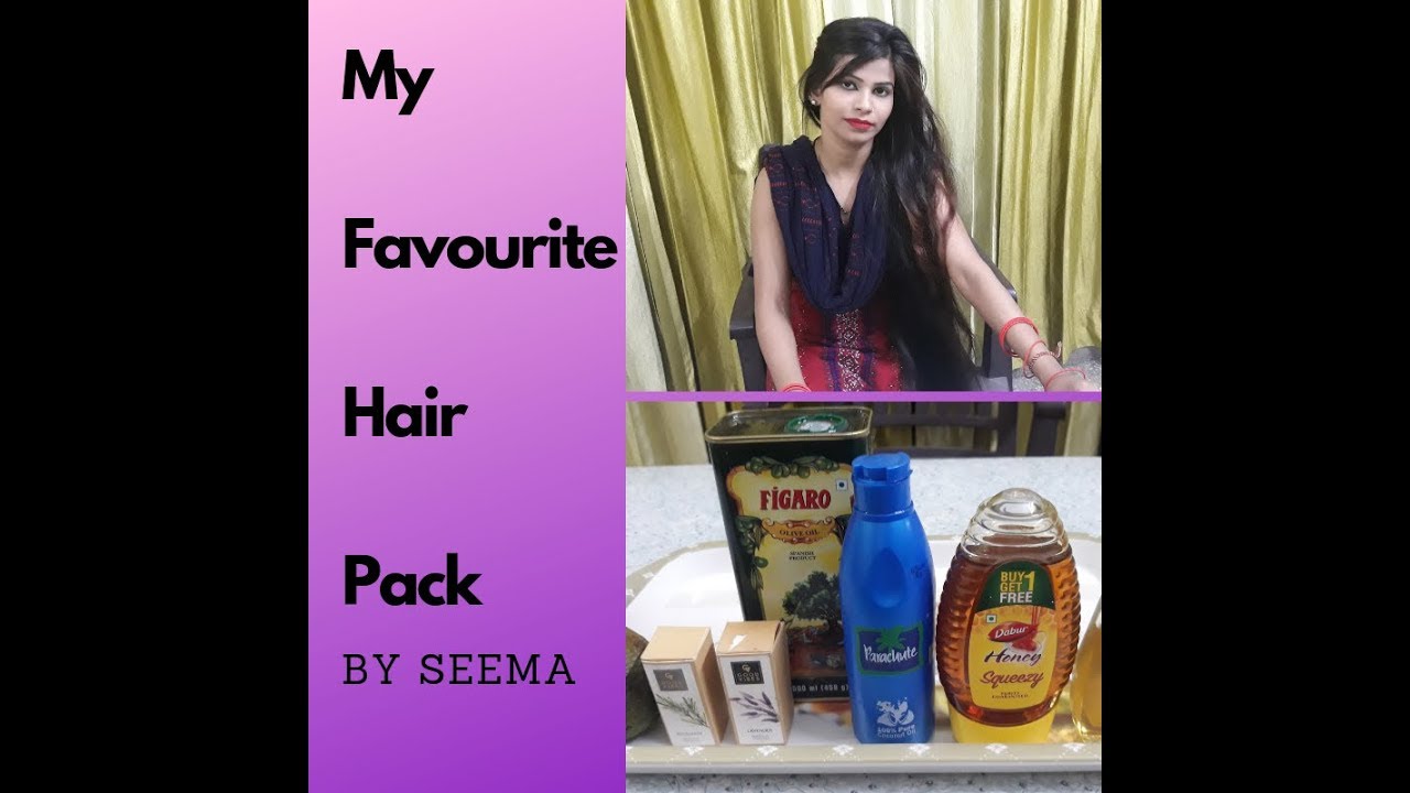 My Fav Hair Pack || Hair growth || Hair Care || by Seema - YouTube