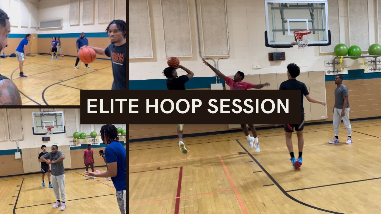 INTENSE 3v3 Hoop Session - ELITE SHOT MAKING...👀🔥 - YouTube