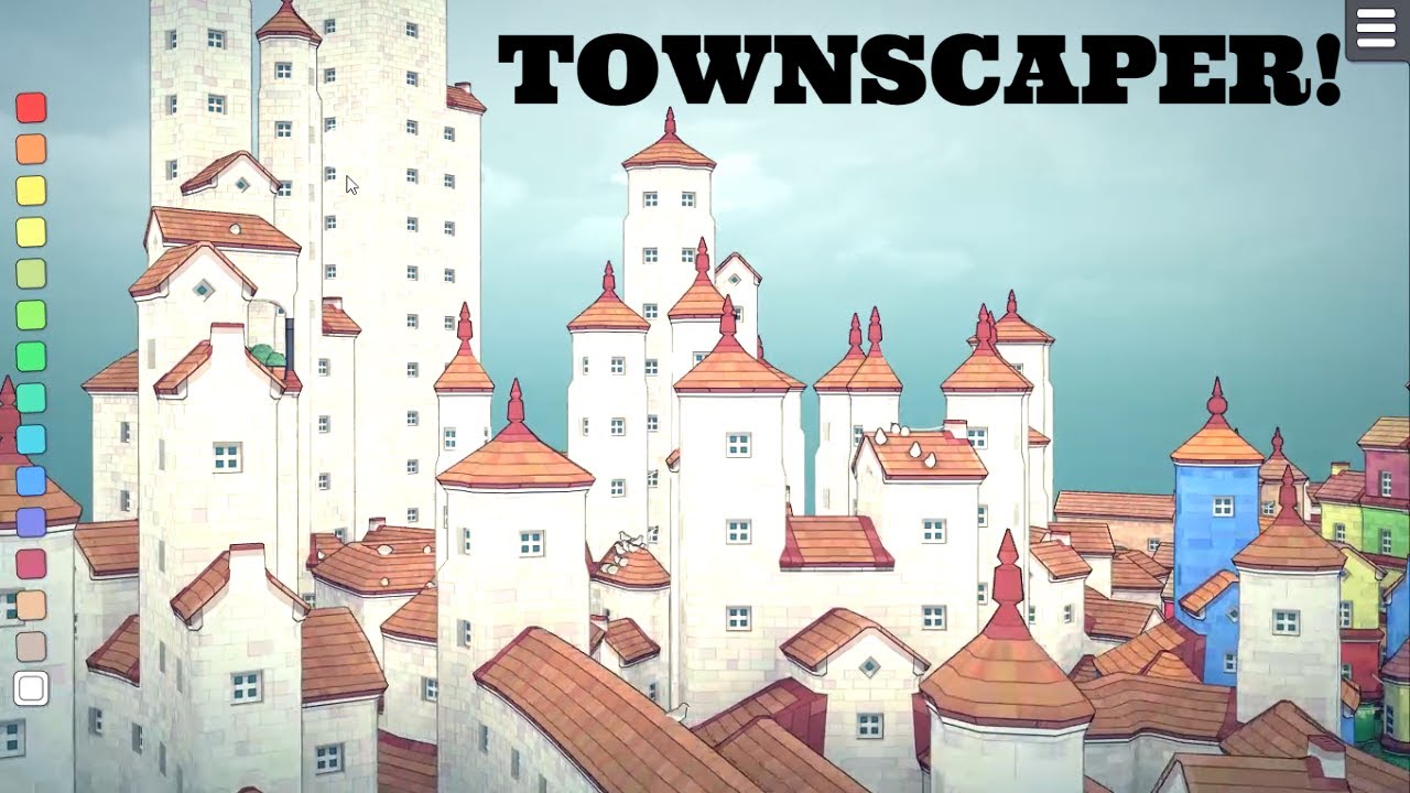 Massive City Build In Townscaper! One of The Best! - YouTube