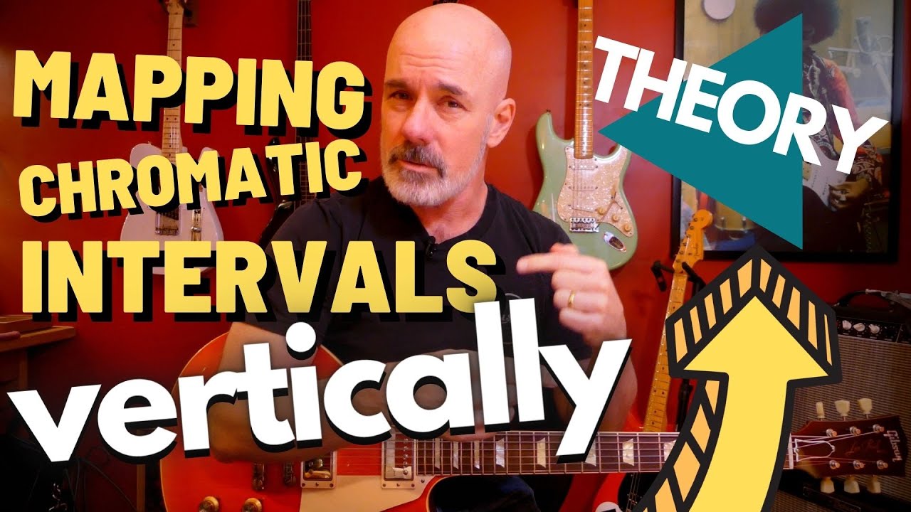 Chromatic Intervals Mapped Vertically - YouTube