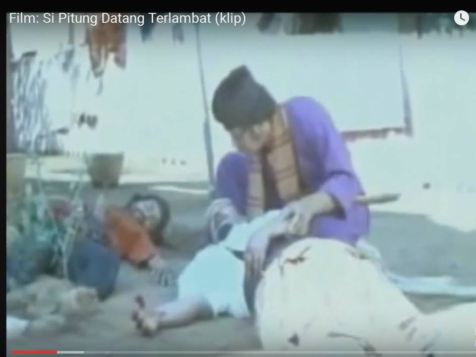 Film: Si Pitung Datang Terlambat... (klip) - YouTube