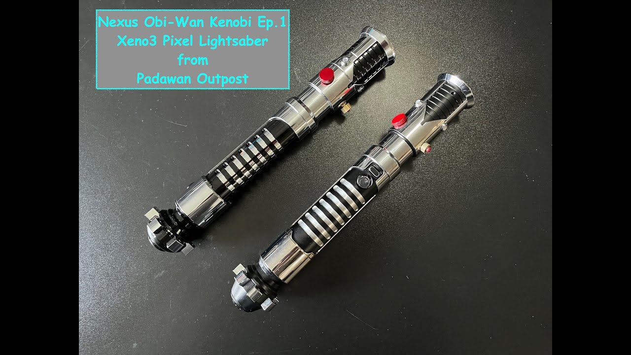 Obi-Wan EP1 Xeno3 Pixel lightsaber from Padawan Outpost and comparison ...