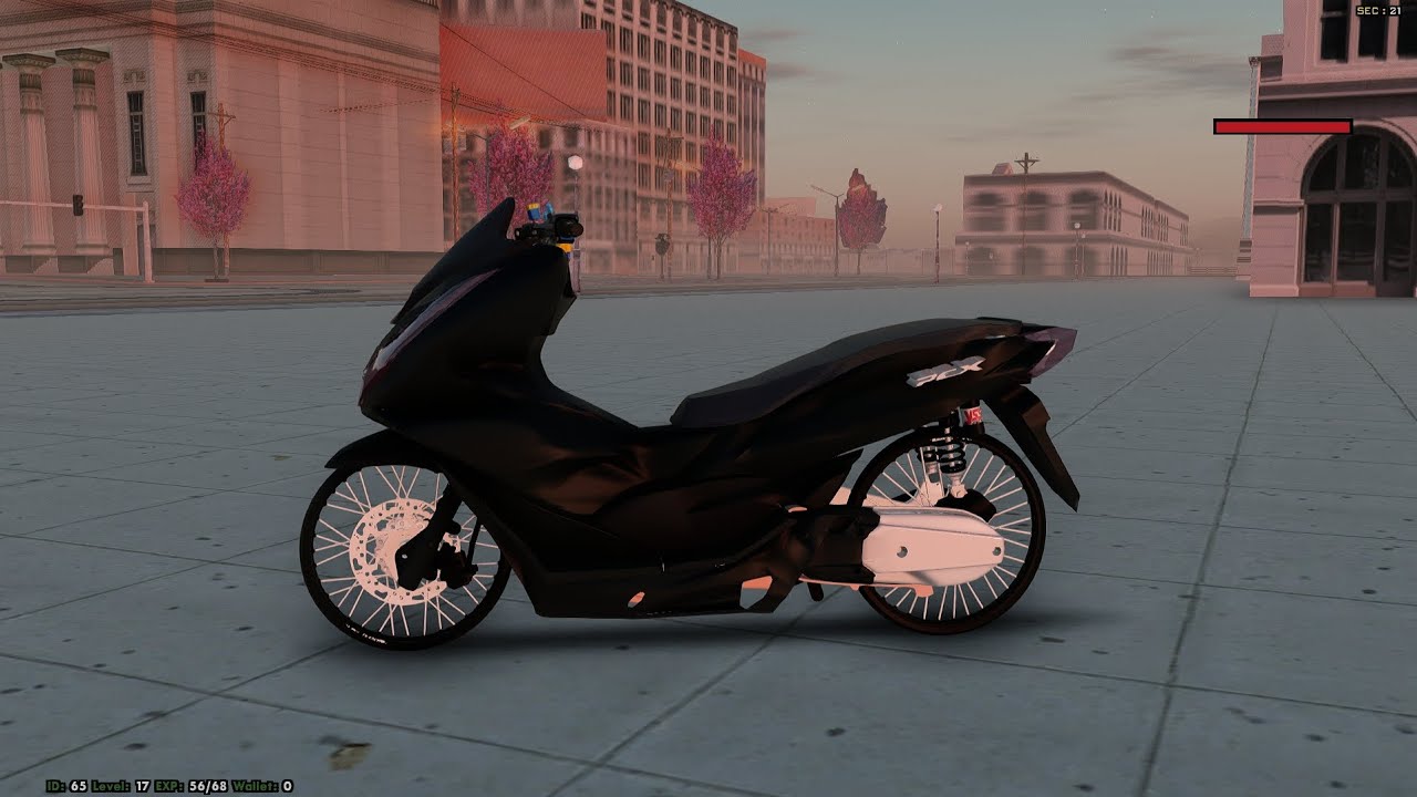 Pcx 160 ท่อ Opจุกเพชร #gtasanandreas - YouTube