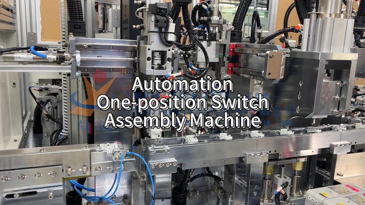 Efficient One-position Switch Automatic Assembly Machine - YouTube