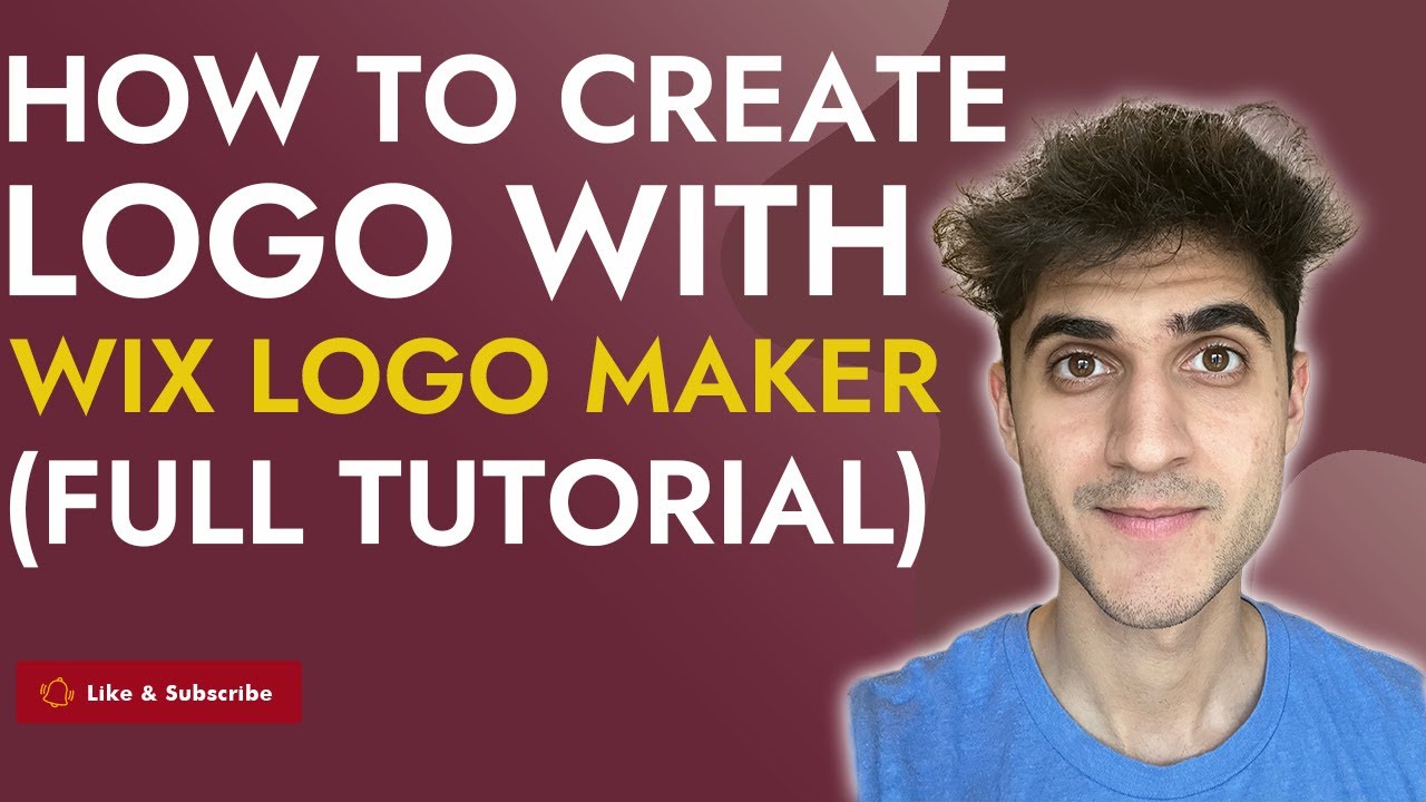 How to Create Logo with Wix Logo Maker (Full Tutorial) - YouTube