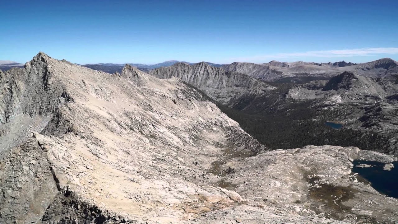 Sawtooth Peak Summit Panorama - YouTube