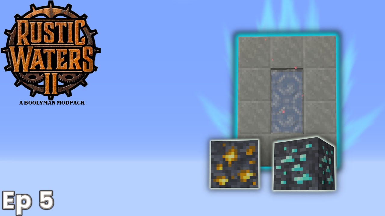 Minecraft - Rustic Waters 2 - Ep 5 - YouTube