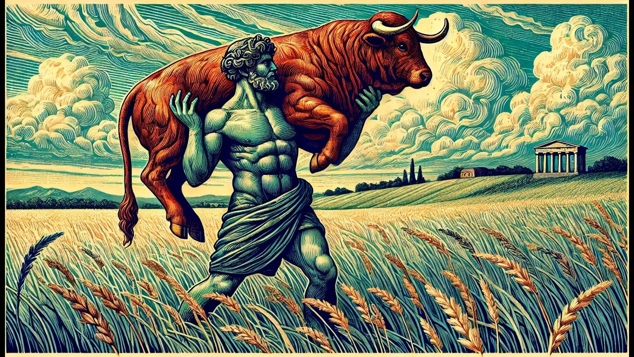 History's Strongest Man: Milo of Croton - YouTube