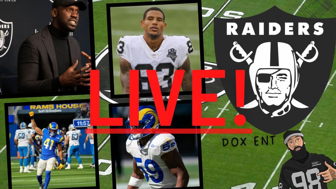 #Raiders | Waller/Jones Updates | LB Talk | Micah Kiser OUT For Season ...