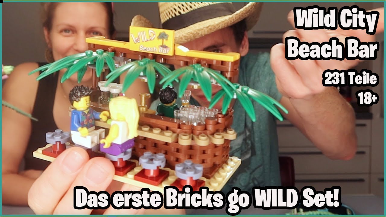 Das erste Bricks go WILD Set! ☆ Wild City Beach Bar - YouTube