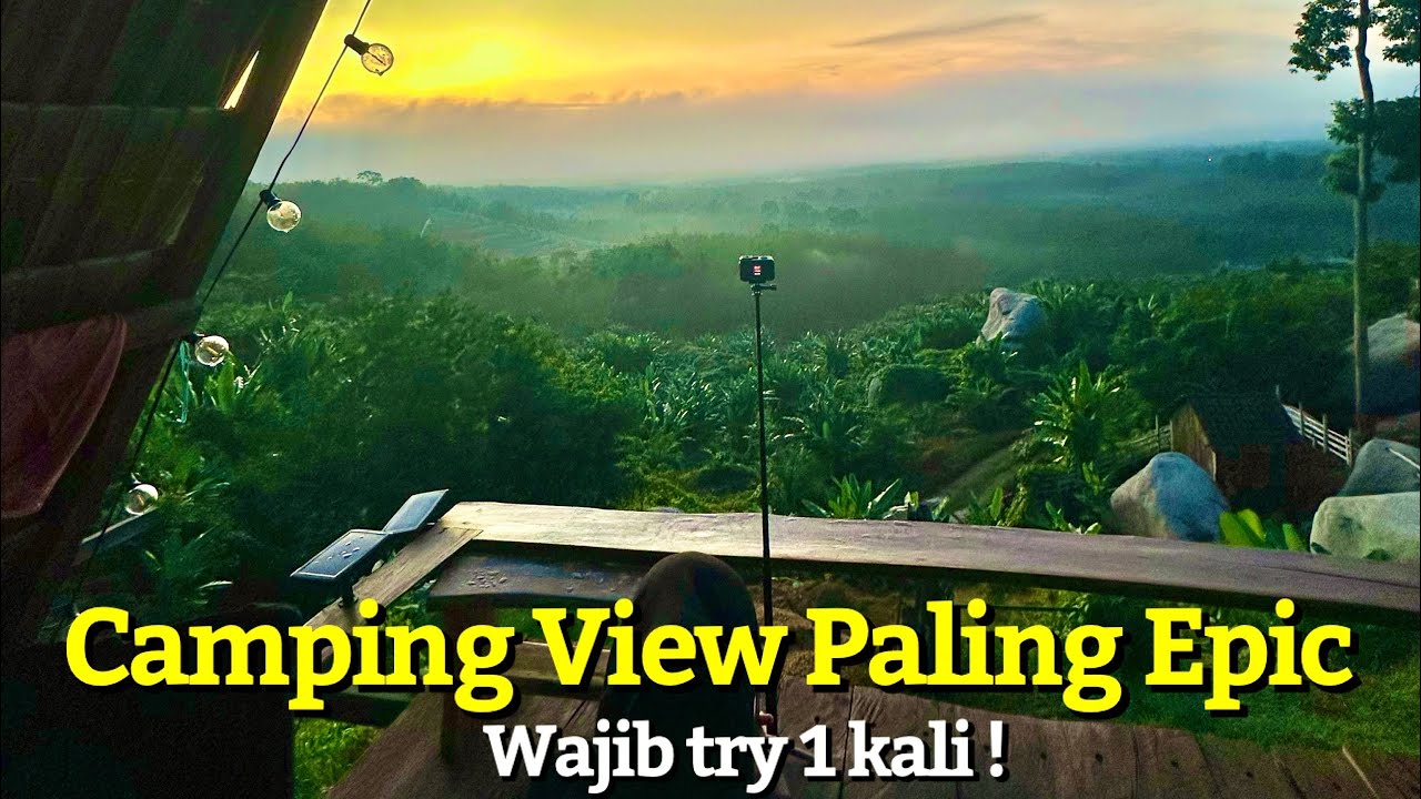 Camping view paling EPIC dekat Malaysia | Rock Village Campsite, Sik ...