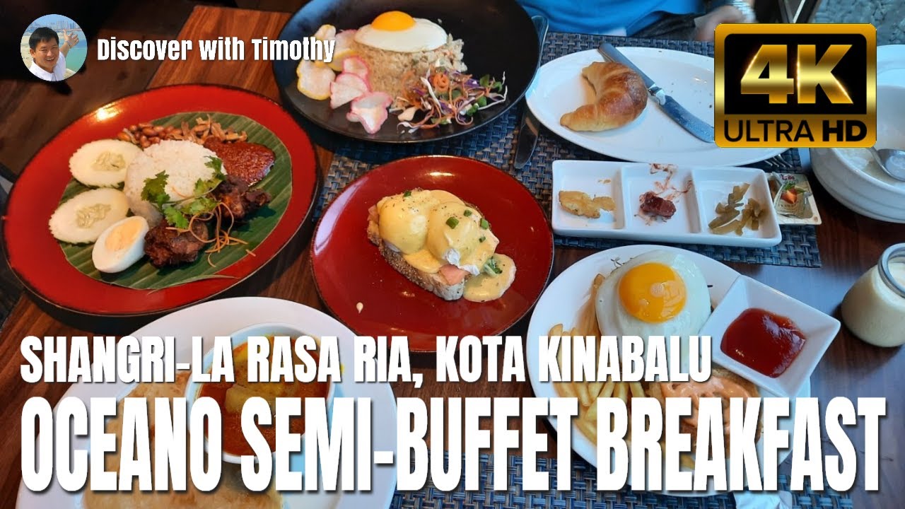 OCEANO MODERN GRILL SHANGRI-LA RASA RIA KOTA KINABALU - YouTube