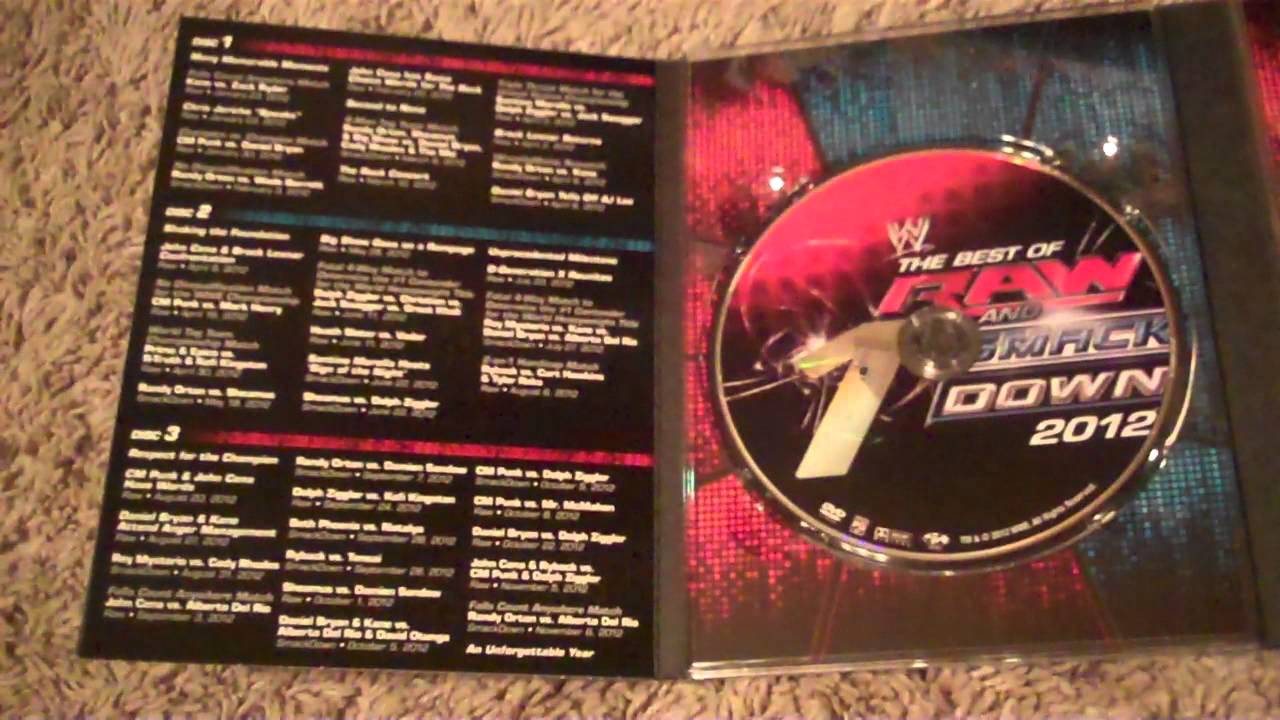 WWE The Best of RAW and SmackDown 2012 DVD Review - YouTube