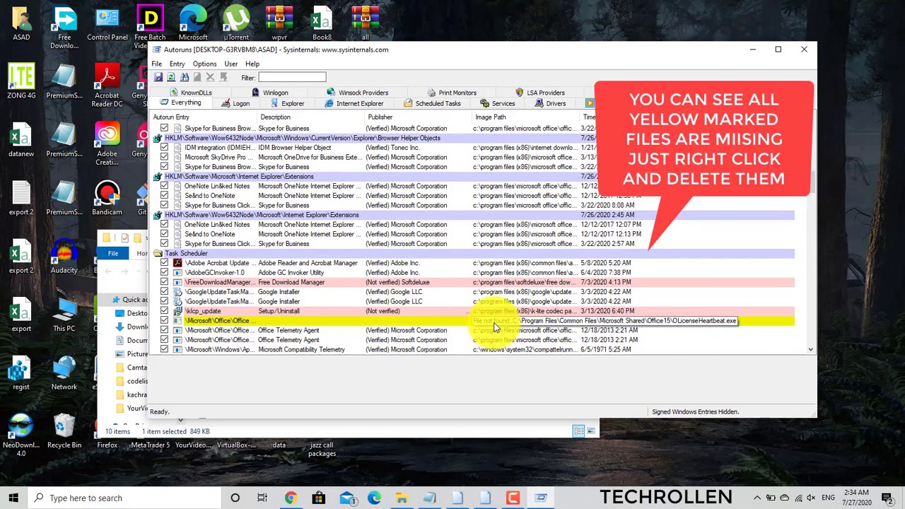 How To Fix There Is A Problem Starting Startupchecklibrarydll And Winscomrssrvdll Error Youtube