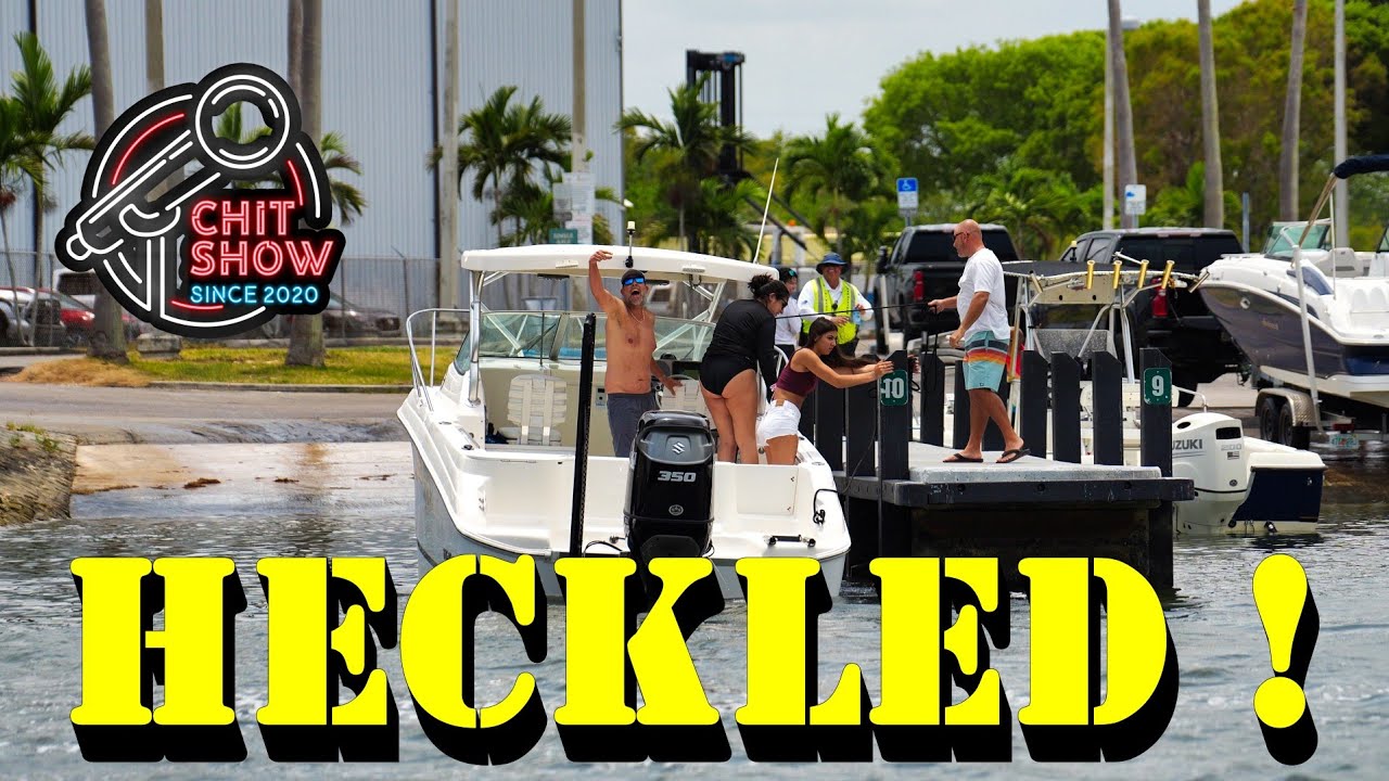His friend made me do it ! Trolling at Boat ramp must Stop! (Chit Show ...