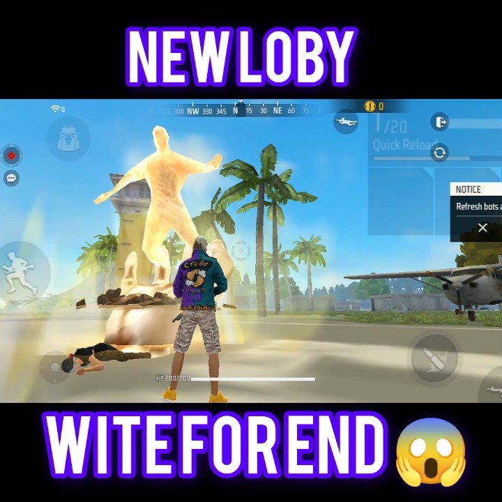 FREE FIRE NEW LOBY😱😱#freefire #gaming #new - YouTube