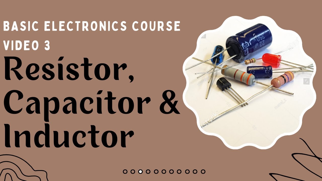 Resistor, Inductor, Capacitor| Basic Electronics Course | Electronics Engineering | Video 3 ...