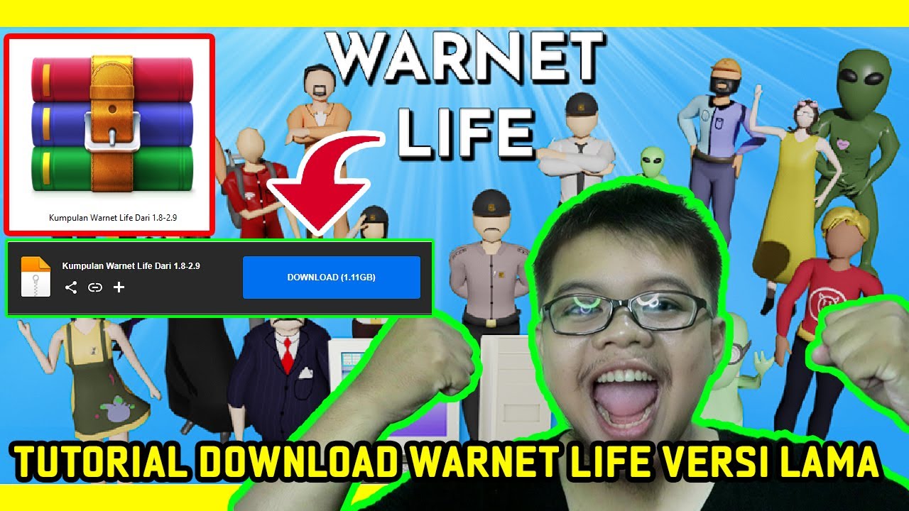 Tutorial Download Warnet Life Versi Lama Terbaru - Warnet Life - YouTube