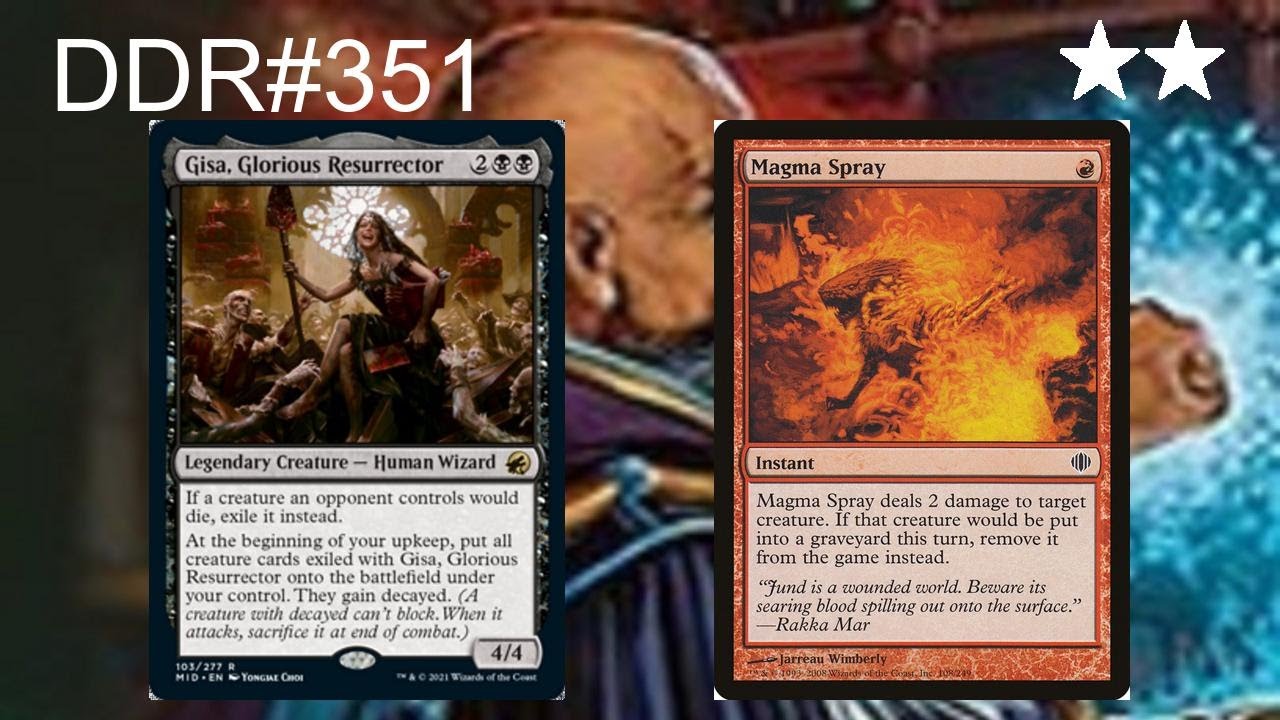 DDR#351 - Gisa, Glorious Resurrector + Magma Spray - YouTube