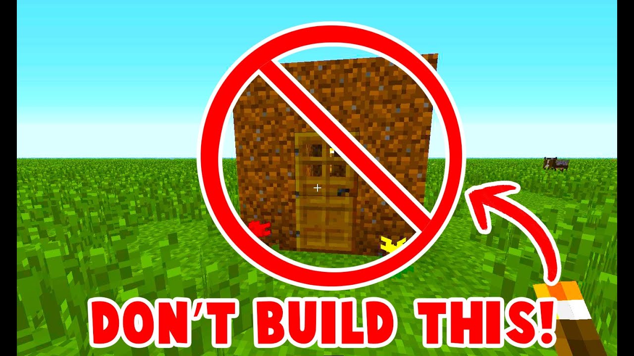 How To Build The Best Minecraft Starter Base! - YouTube