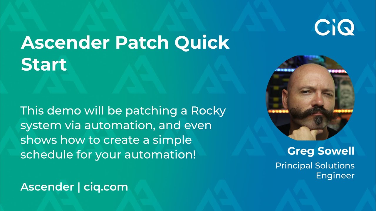 Ascender Patch Quick Start - YouTube