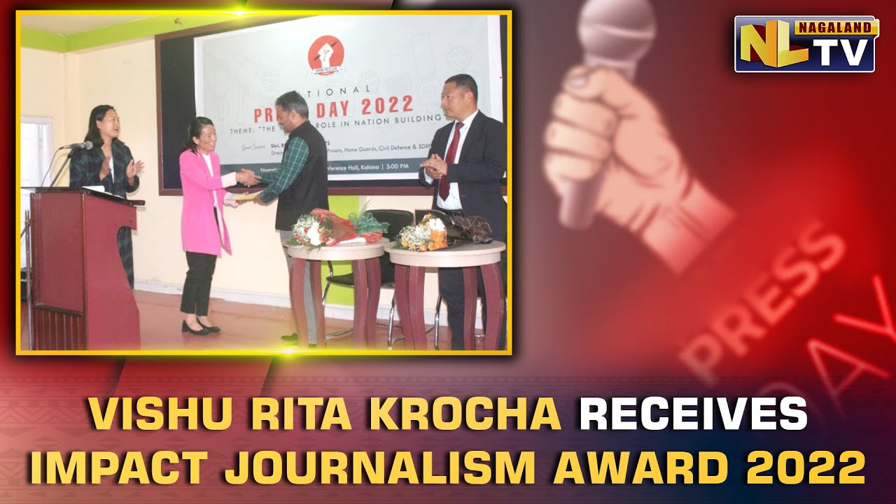 VISHU RITA KROCHA RECEIVES KPC IMPACT JOURNALISM AWARD 2022 - YouTube