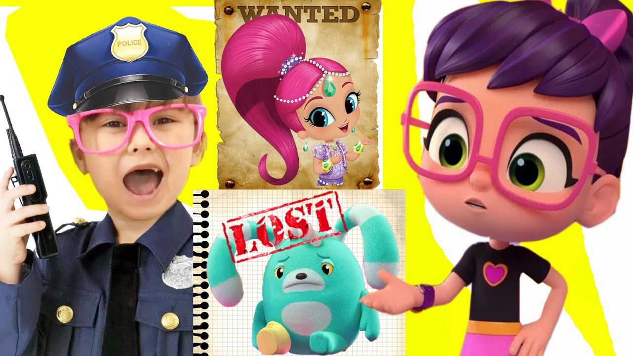 Abby Hatcher is kid police and protect Butterbean's café from Shimmer ...