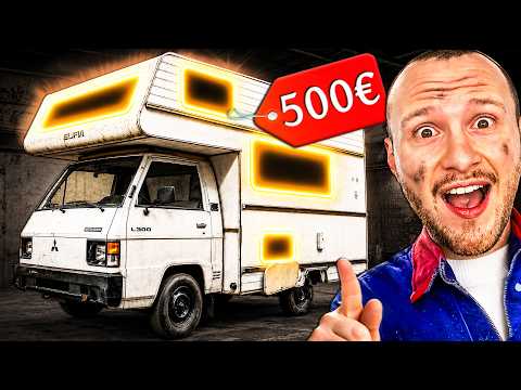 XXL-UPGRADE am 500€ Wohnmobil! (Mitsubishi L300)
