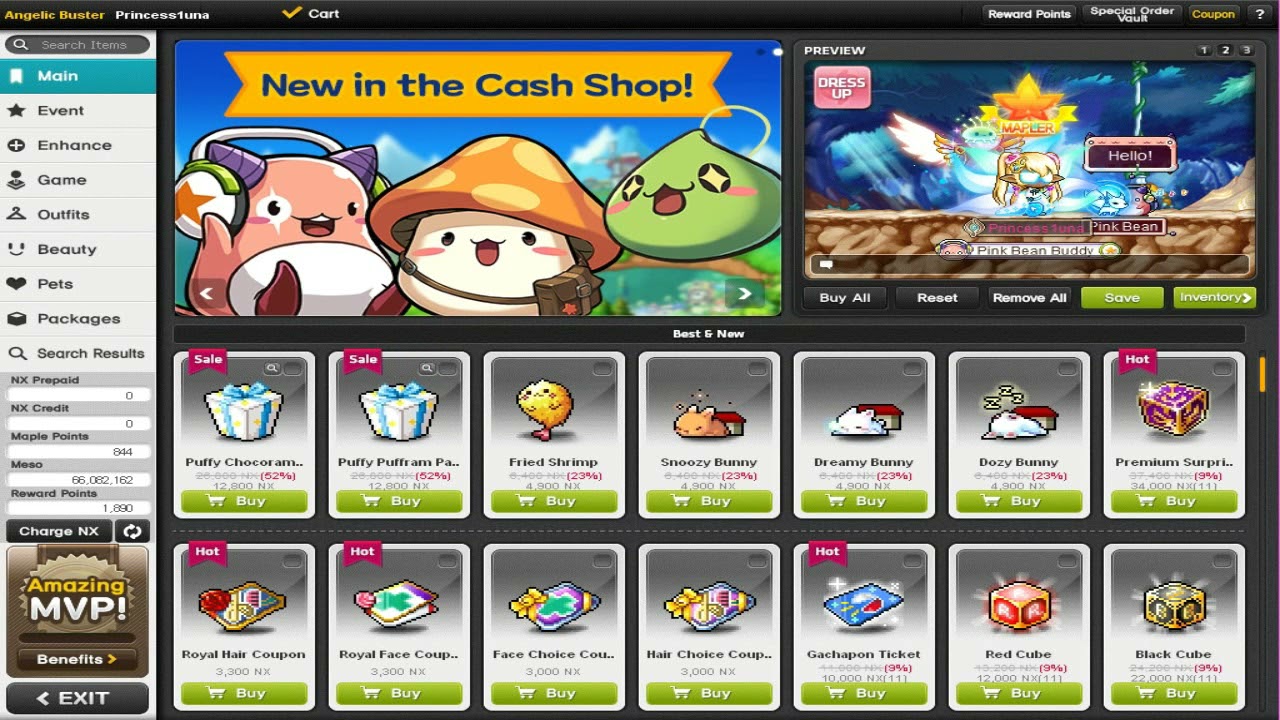 MapleStory Maple Fest gift box part 1 - YouTube