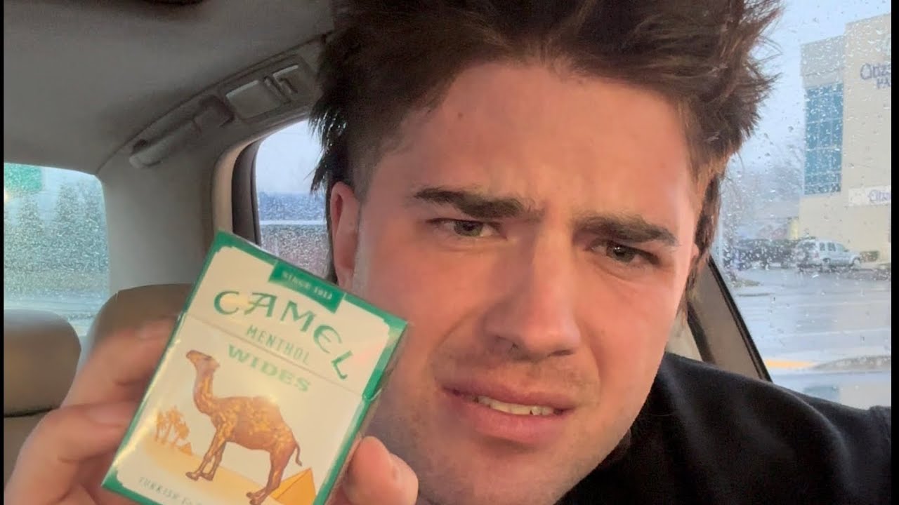 CAMEL WIDES MENTHOL (DARK GREEN) REVIEW AKA AN EXTRAORDINARY CIG - YouTube