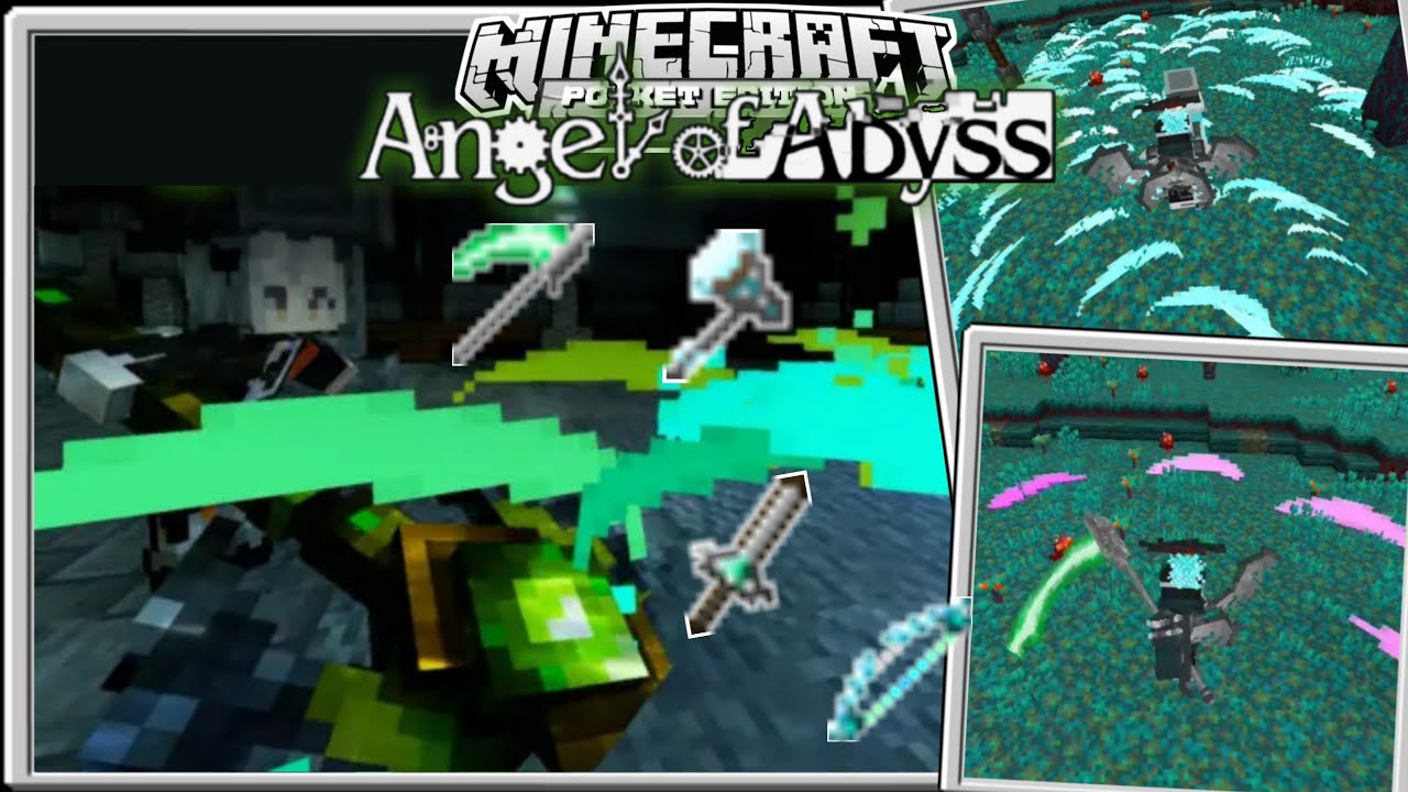 [แจก+รีวิว] แอดออน+แมพแฟนตาซีต่อสู้มอนสเตอร์ในแต่ละด่าน RPG Angel of ...