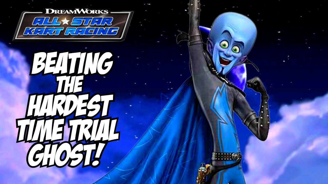 Beating the Hardest Time Trial Ghost in Dreamworks All-Star Kart Racing ...