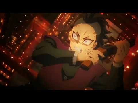 Demon slayer s4 ep 8 Falling scene