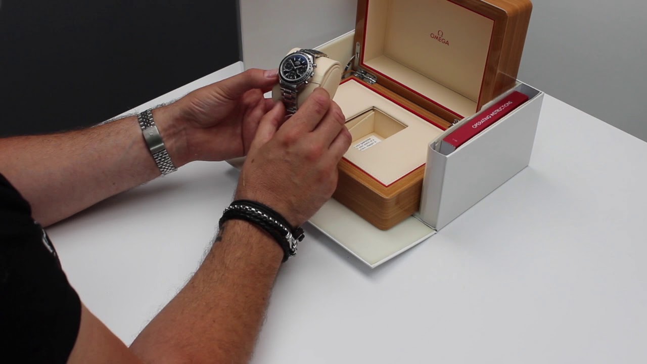 Omega Speedmaster Racing Unboxing - YouTube