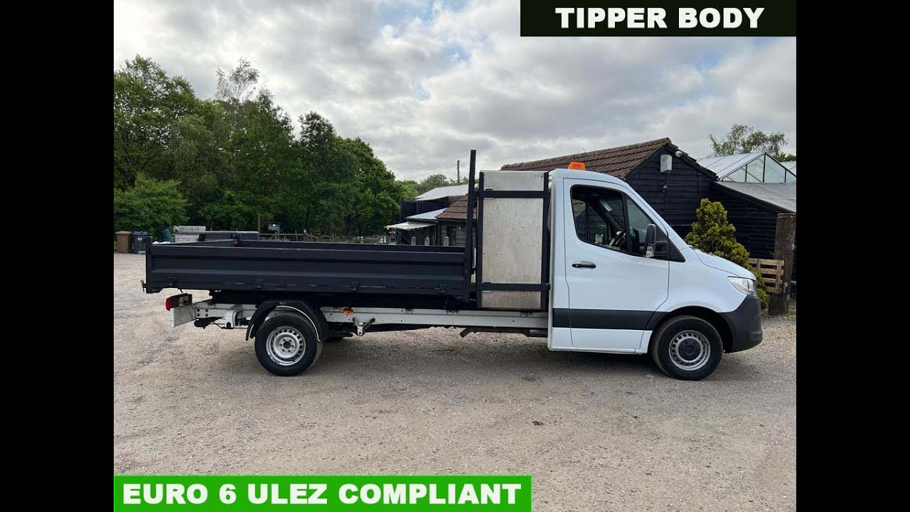 MERCEDES SPRINTER TIPPER - YouTube